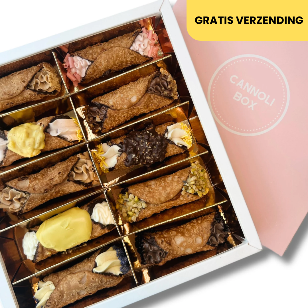 10 stuks Cannoli Box